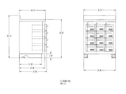 Lead-Lined Radio-Isotope Storage Cabinet – Global Medical Solutions ...